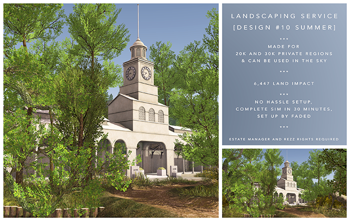 Second Life Marketplace - [F] Landscape 10 - Enchanted Woods Trail (SUMMER)